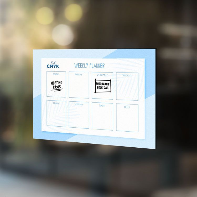 Whiteboard stickers | Bepaal zelf het formaat