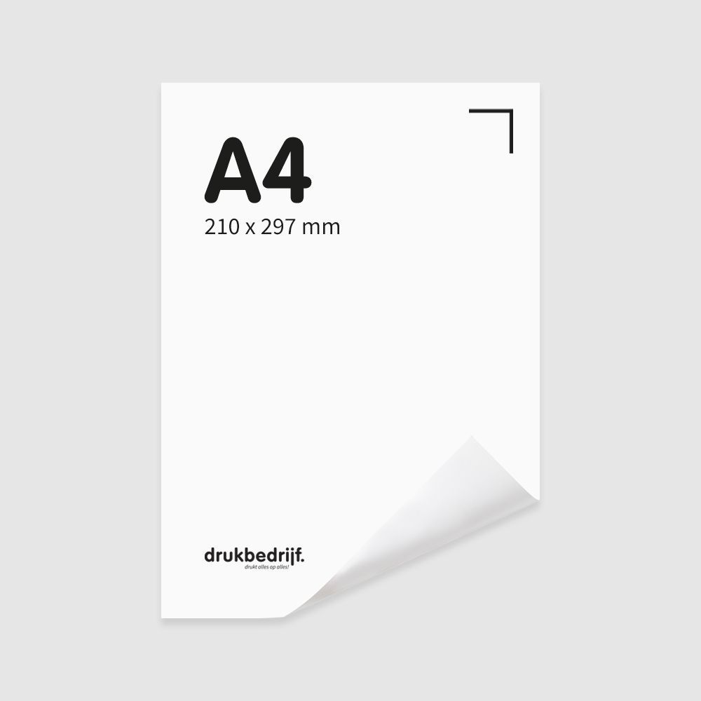 A4 posters | Vandaag besteld, morgen in huis