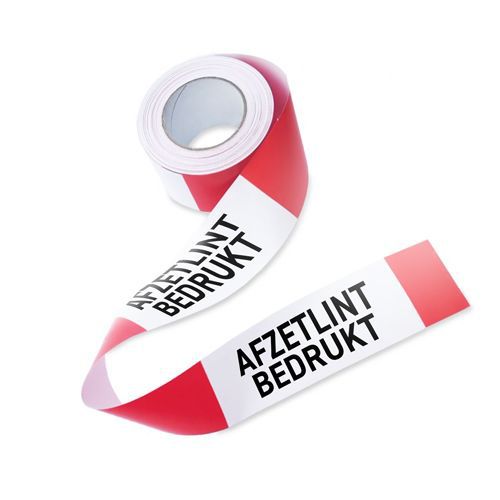 Afzetlint Bedrukken | In 8 verschillende formaten