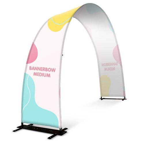 Bannerbow bedrukken | Opvallende reclame tijdens beurzen en events