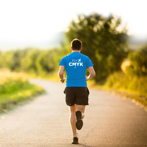 Hardloopshirt bedrukken | Comfortabele pasvorm