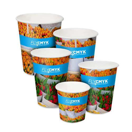 Kartonnen bekers bedrukken? | Al vanaf 50 stuks te bestellen