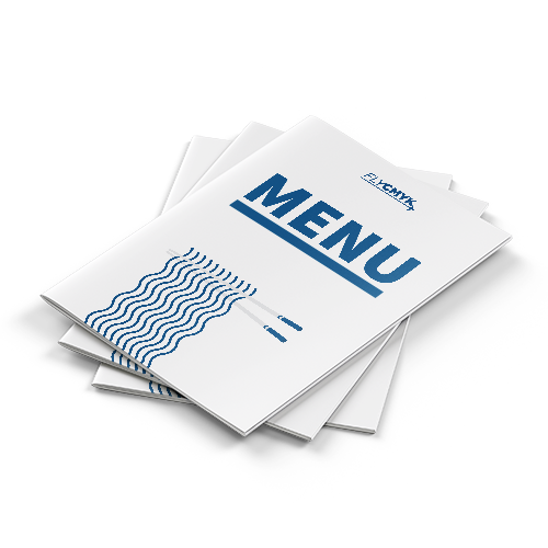 Menukaarten geniet | Horeca drukwerk | Drukbedrijf.nl