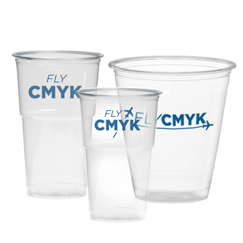 Plastic bekers bedrukken | Kies uit verschillende formaten