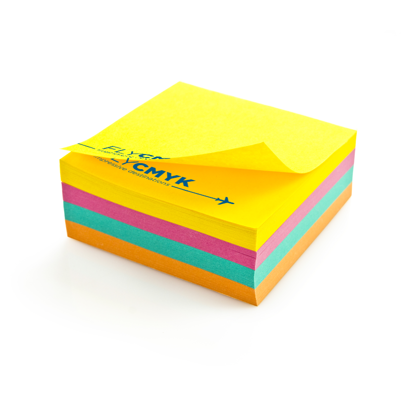 Post-its bedrukken | Met logo of tekst en snel geleverd