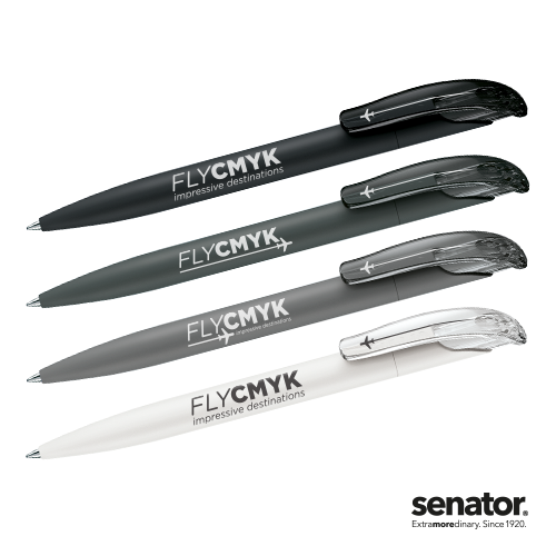 Challenger Soft Touch pen | Luxe Senator pen met softgrip