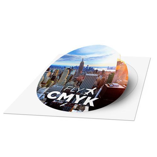 Ronde stickers drukken | Kies het gewenste materiaal en formaat!