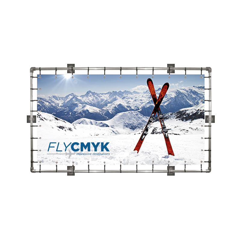 Spandoek met frame bestellen? Ruime keuze aan spandoekframes!